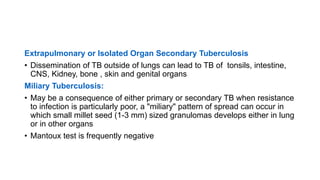 Lec 3 tuberculosis 3 | PPTX