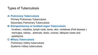 Lec 3 tuberculosis 3 | PPTX