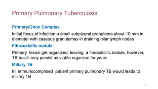 Lec 3 tuberculosis 3 | PPTX