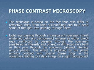 Types and applications of Microscopy.ppt