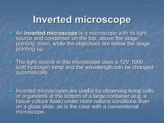 Types and applications of Microscopy.ppt