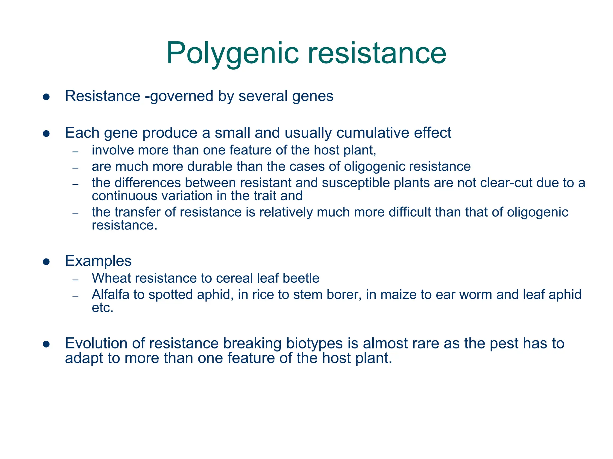 Types and classification of plant resistance to insects.ppt