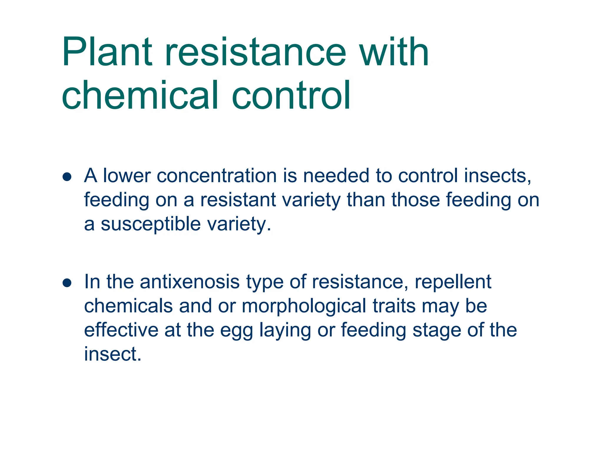 Types and classification of plant resistance to insects.ppt