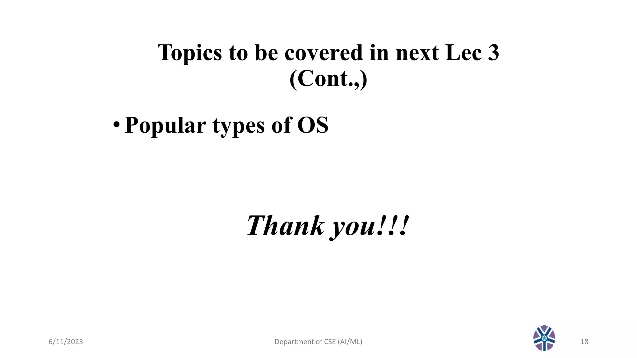 CS403: Operating System : Lec 3 Types of OS (1) .pptx