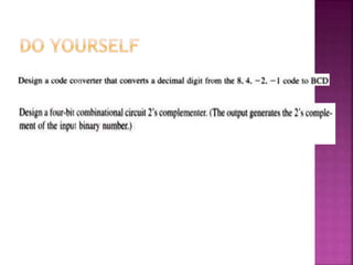 Combinational Logic | PPT