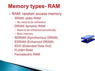 Computers – A Gateway to Information(Memory) | PPTX
