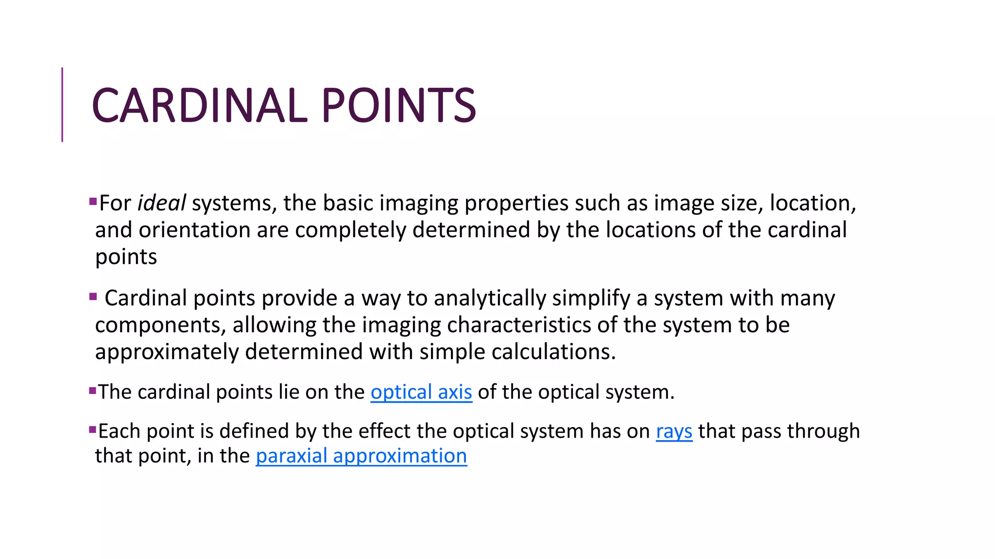Cardinal Points | PPTX