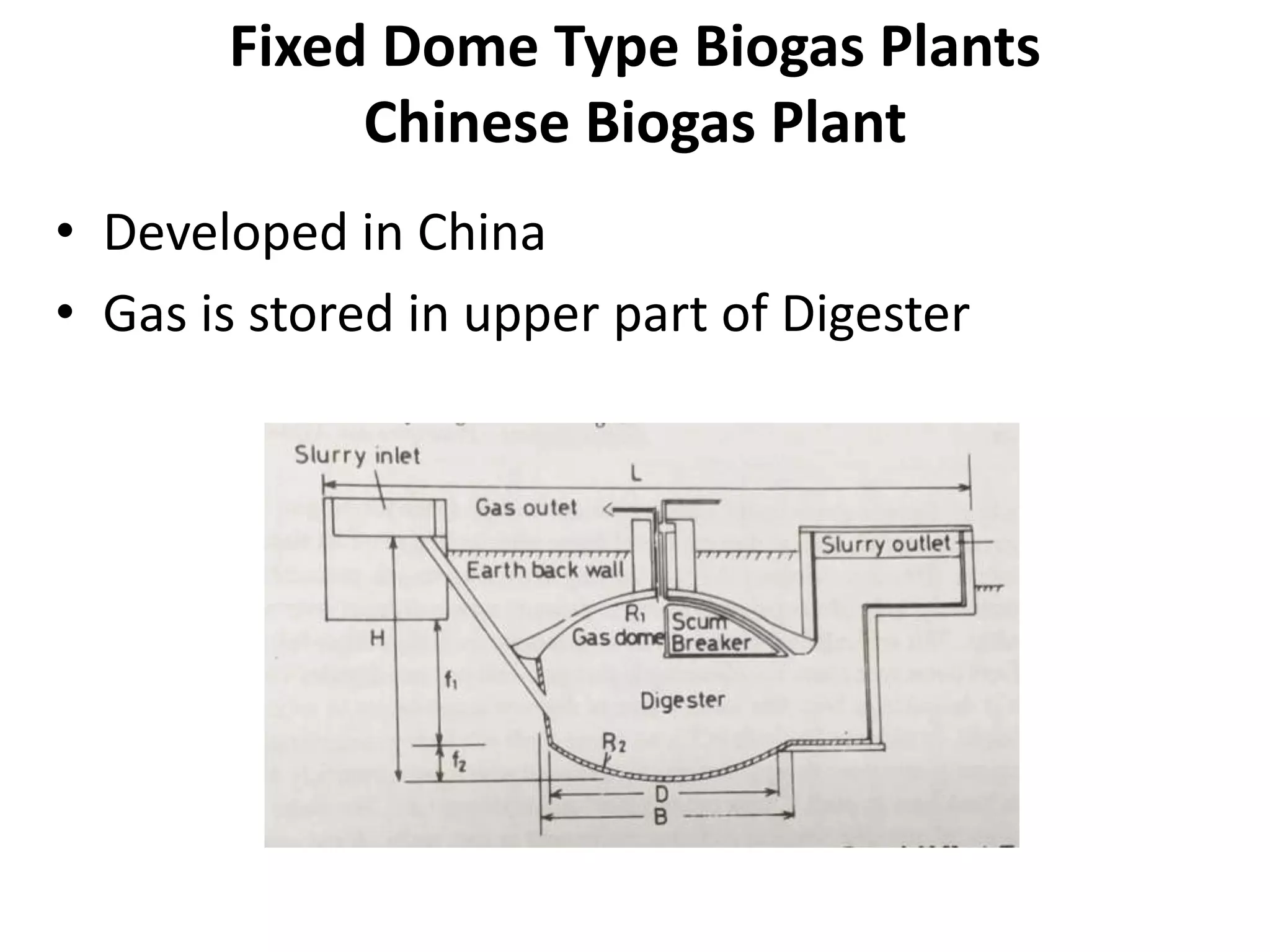 Types of biogas plants | PPTX