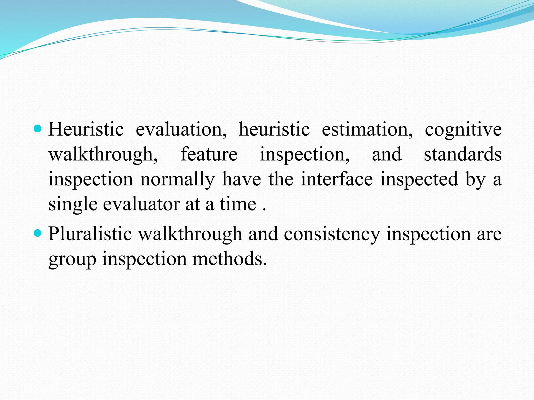 Usability Inspection, Human computer intraction.pptx