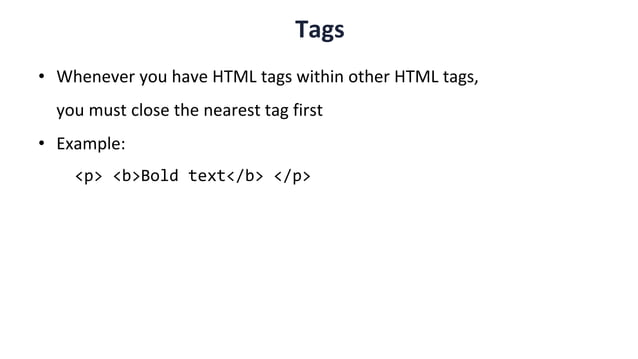 Introductions of the HTML Language .pptx