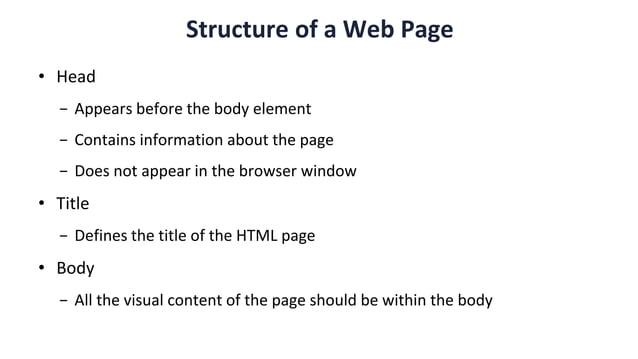 Introductions of the HTML Language .pptx