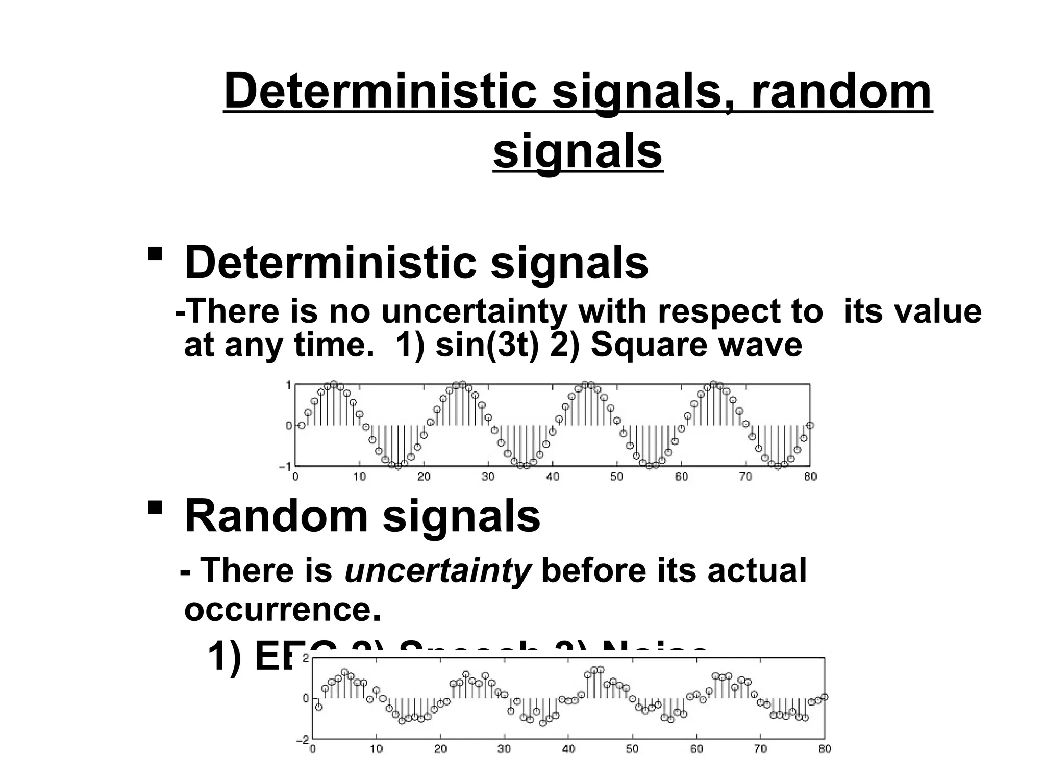 Signal and system (Classifications of systems) | PPT