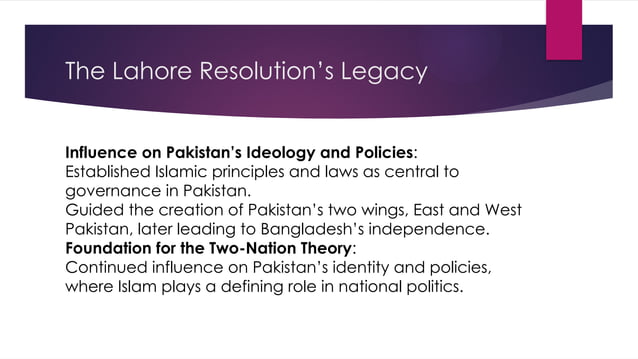 Introduction of Lahore Resolution of 1940 .pptx | Free Download