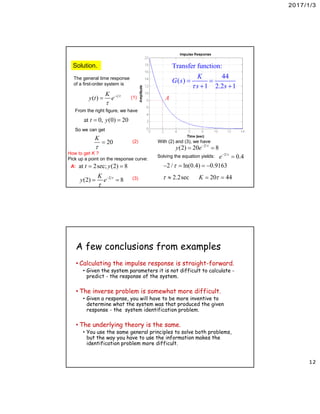 Control System Engineering Lecture 4 Time-domain analysis of control ...