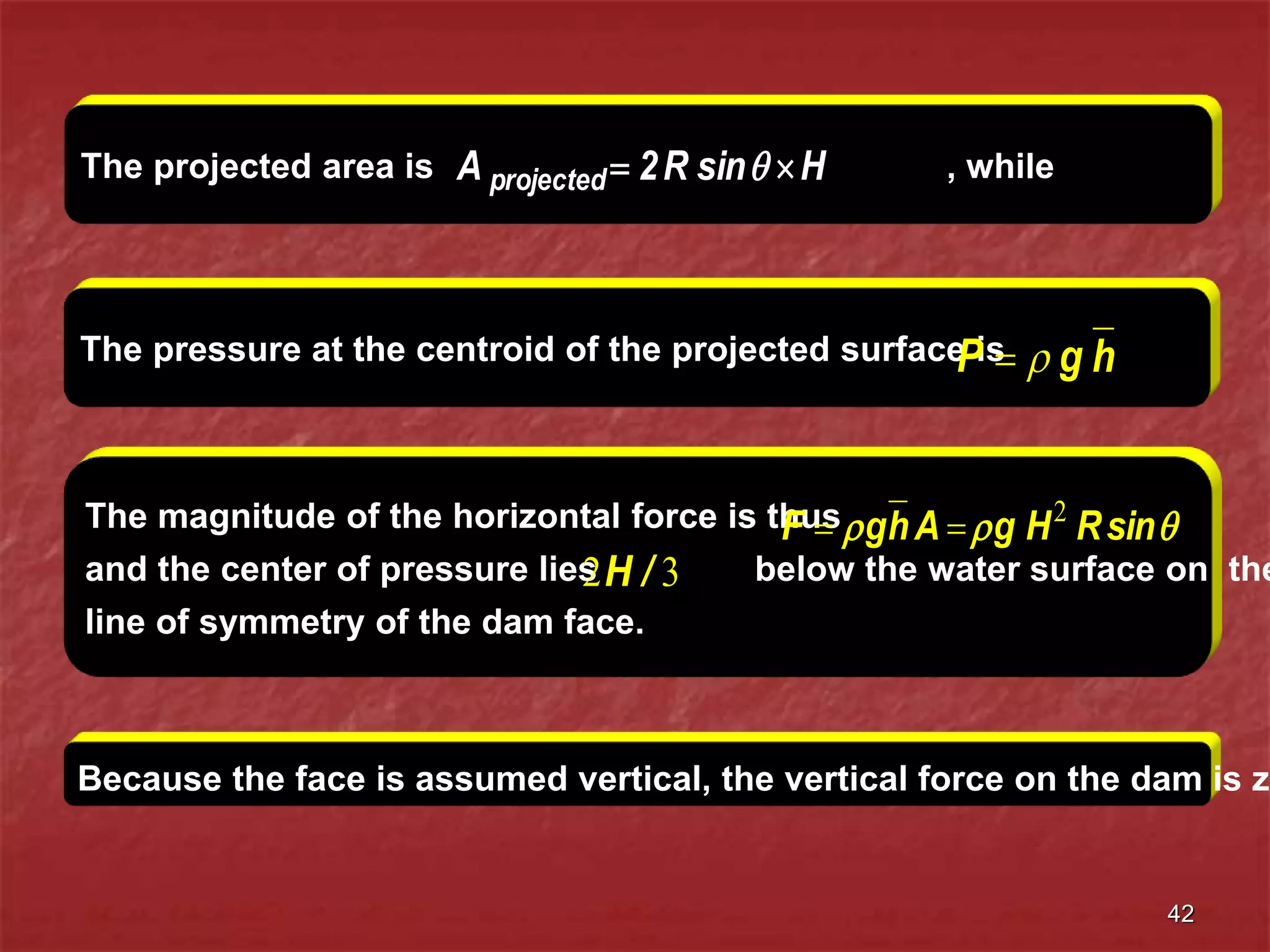 Lec of Fluid static forces .ppt