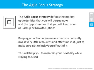 Market Opportunity Navigator, Lesson 4: Agile Focus Strategy | PPTX ...