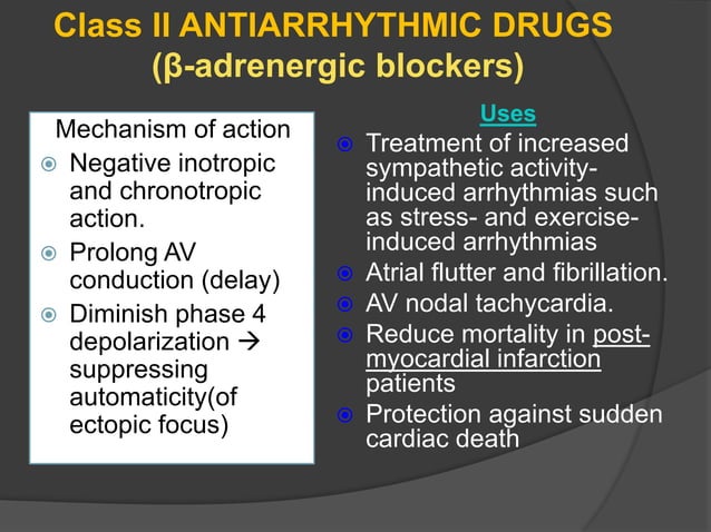 Antiarrhythmic_drugs | PPT