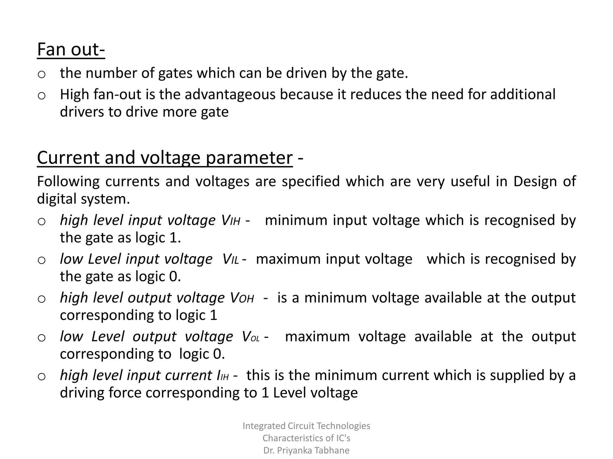 Lec 4 digital electronics - interated circuit technology ...