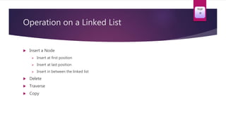 Linked list part-1 | PPT