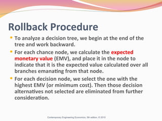 Decision making - Decision Tree Analysis | PPT