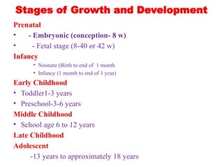 LEC 4,5,6,7 Growth and Development pptx | PPTX