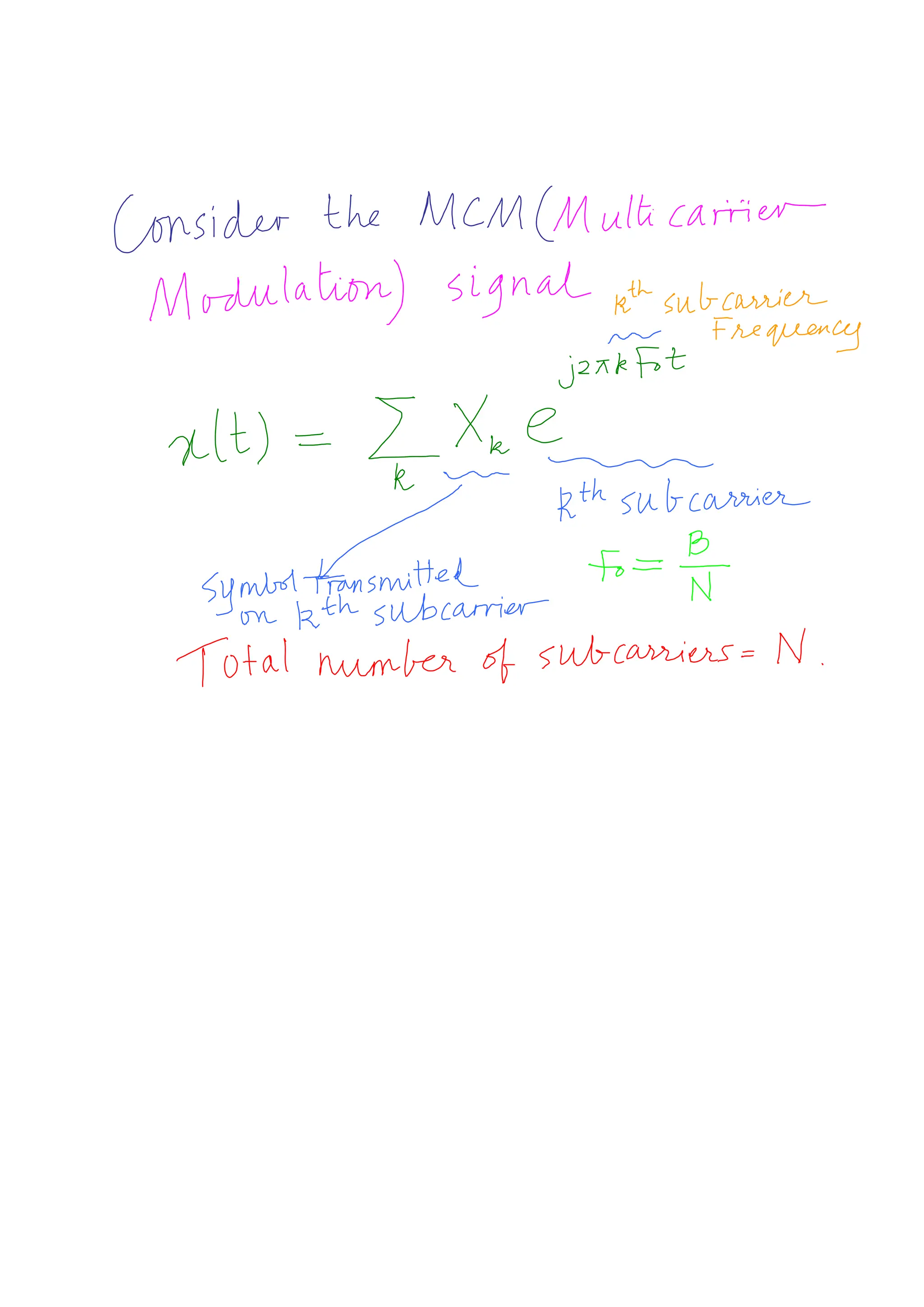 Lec47_wk8. pdf Principles of Modern CDMA MIMO OFDM Wireless Communications | PDF