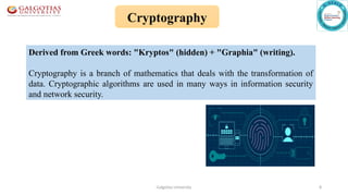 introduction of cryptography and its applications | PPT