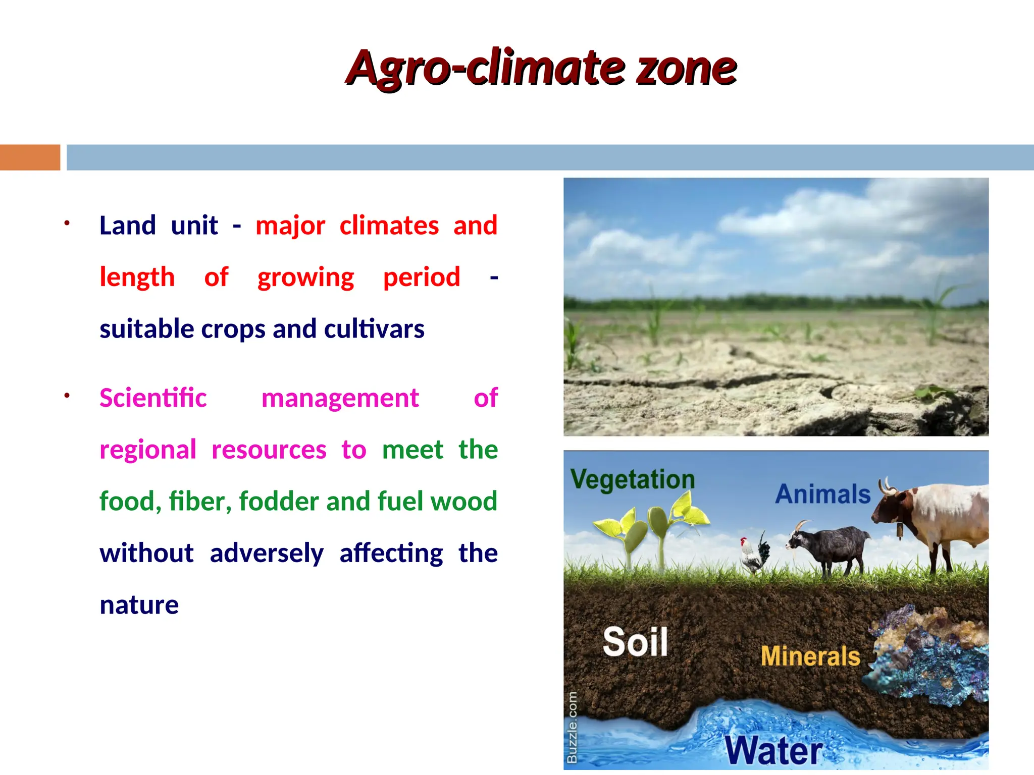 Agro-climatic zones of India and Tamil Nadu .ppt