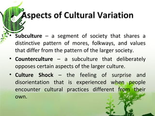 Lec 4 culture | PPT