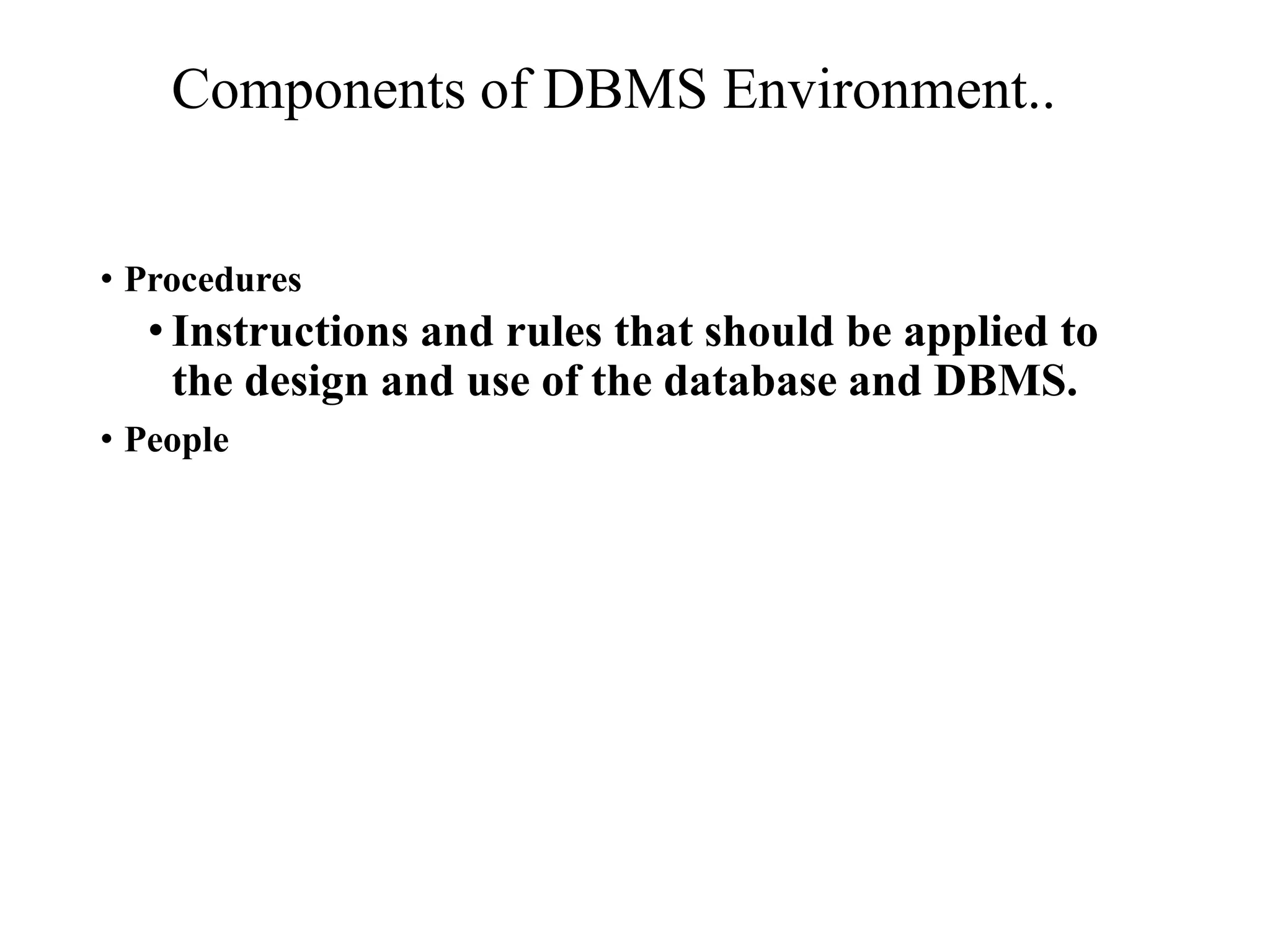 [lec 4]databases And Database Management Systems Pptx