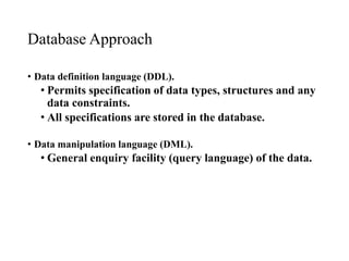 [Lec#4]databases and database management systems.pptx | Databases | Computer Software and ...