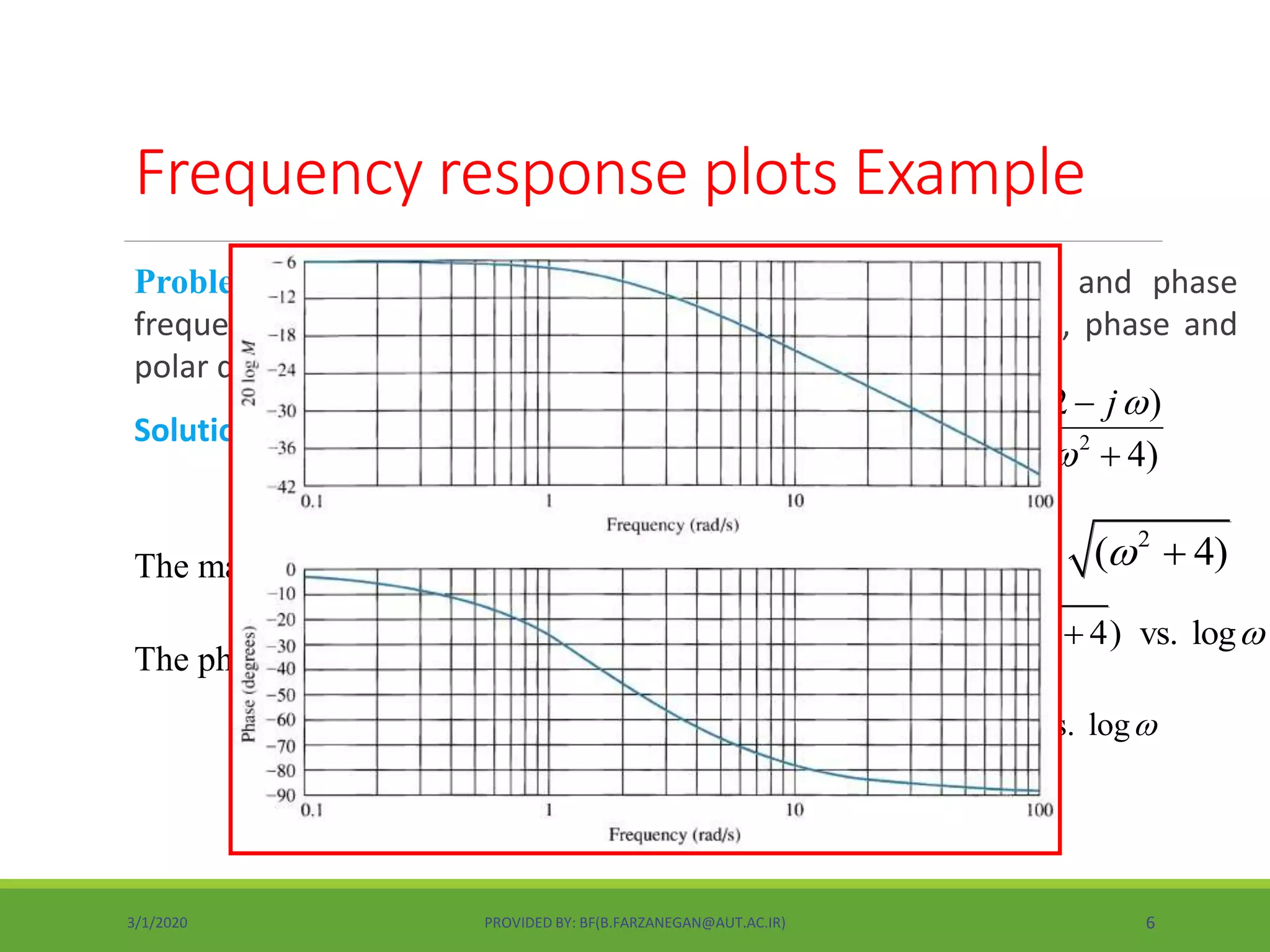 Lec 4 design via frequency response | PPTX | Radio Control | Hobbies & Interests