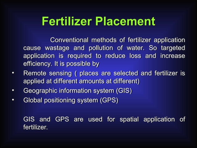 Lec 4 Fertilizer.ppt Fertilizer.ppt ROLE OF STAND ESTABLISHMENT | PPT