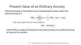 Lec 4 FM Numl time value of money annuities | PPT