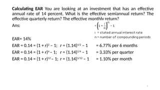 Lec 4 FM Numl time value of money annuities | PPT