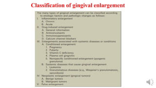 Lecture 4 Gingival Enlargement disorders | PDF