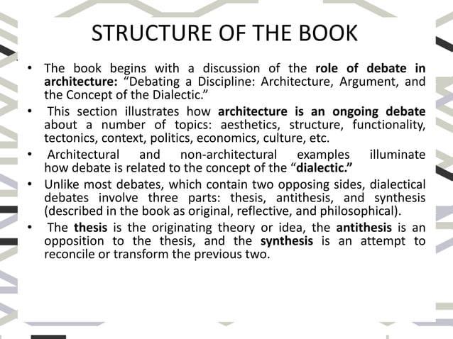 Lec 4 introducing architectural theories | PPTX | Books and Literature