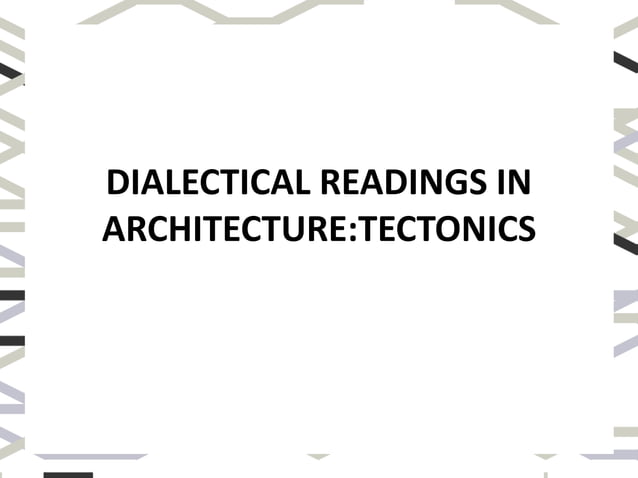 Lec 4 introducing architectural theories | PPTX | Books and Literature
