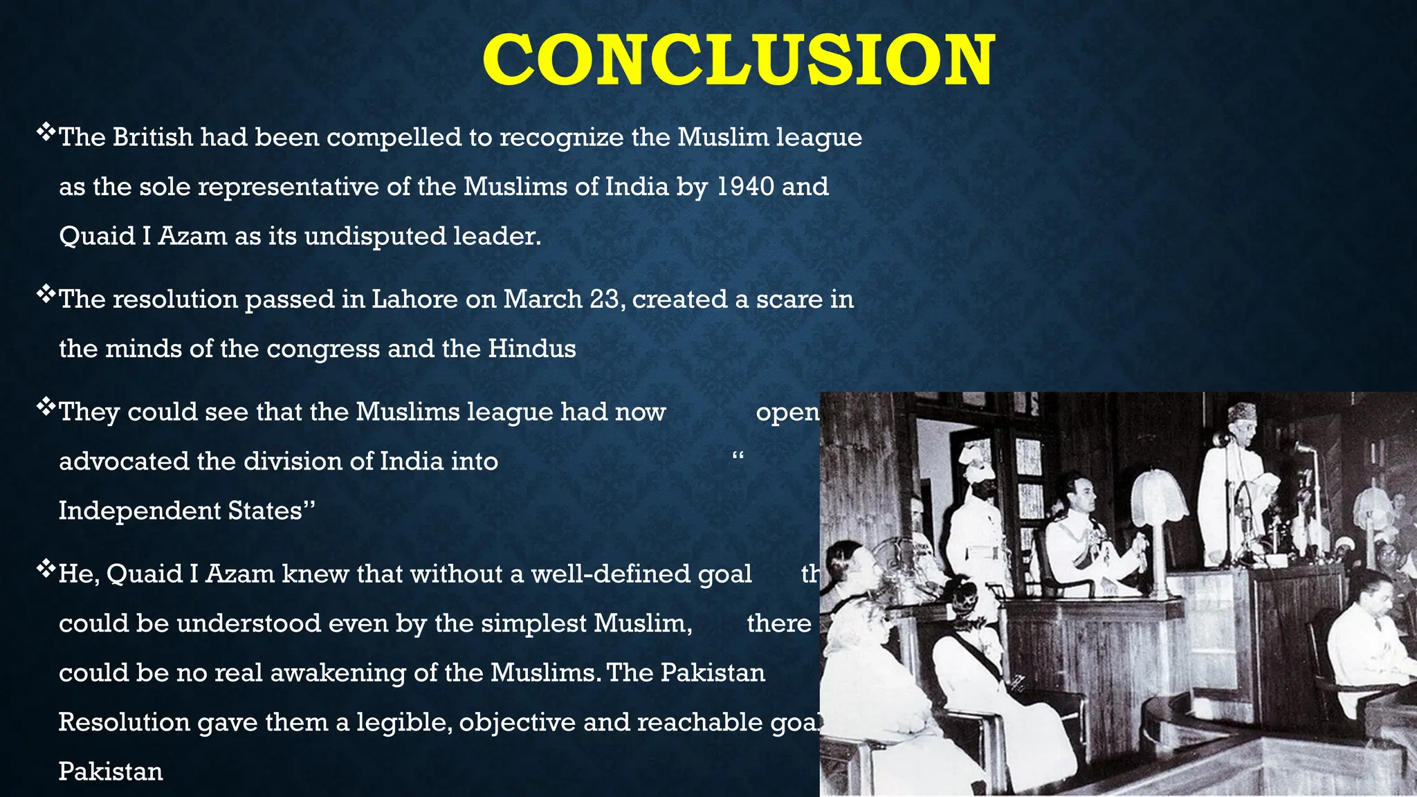 Lahore Resolution 1940 | By Shahzaib Ashraf | PPT
