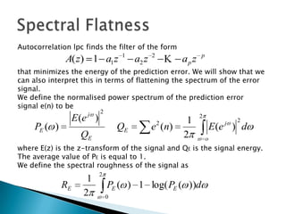 Linear prediction | PPTX