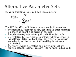 Linear prediction | PPTX