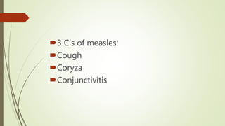 Lec4 measles, mumps, rubella, small pox & ulcer | PPT