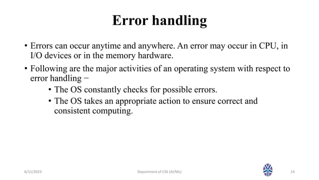 CS403: Operating System : Lec 4 OS services.pptx