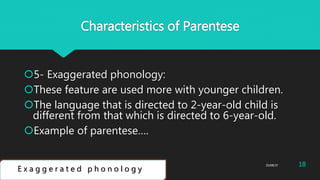 Parentese and Baby Talk | PPTX | Parenting Babies and Toddlers | Parenting