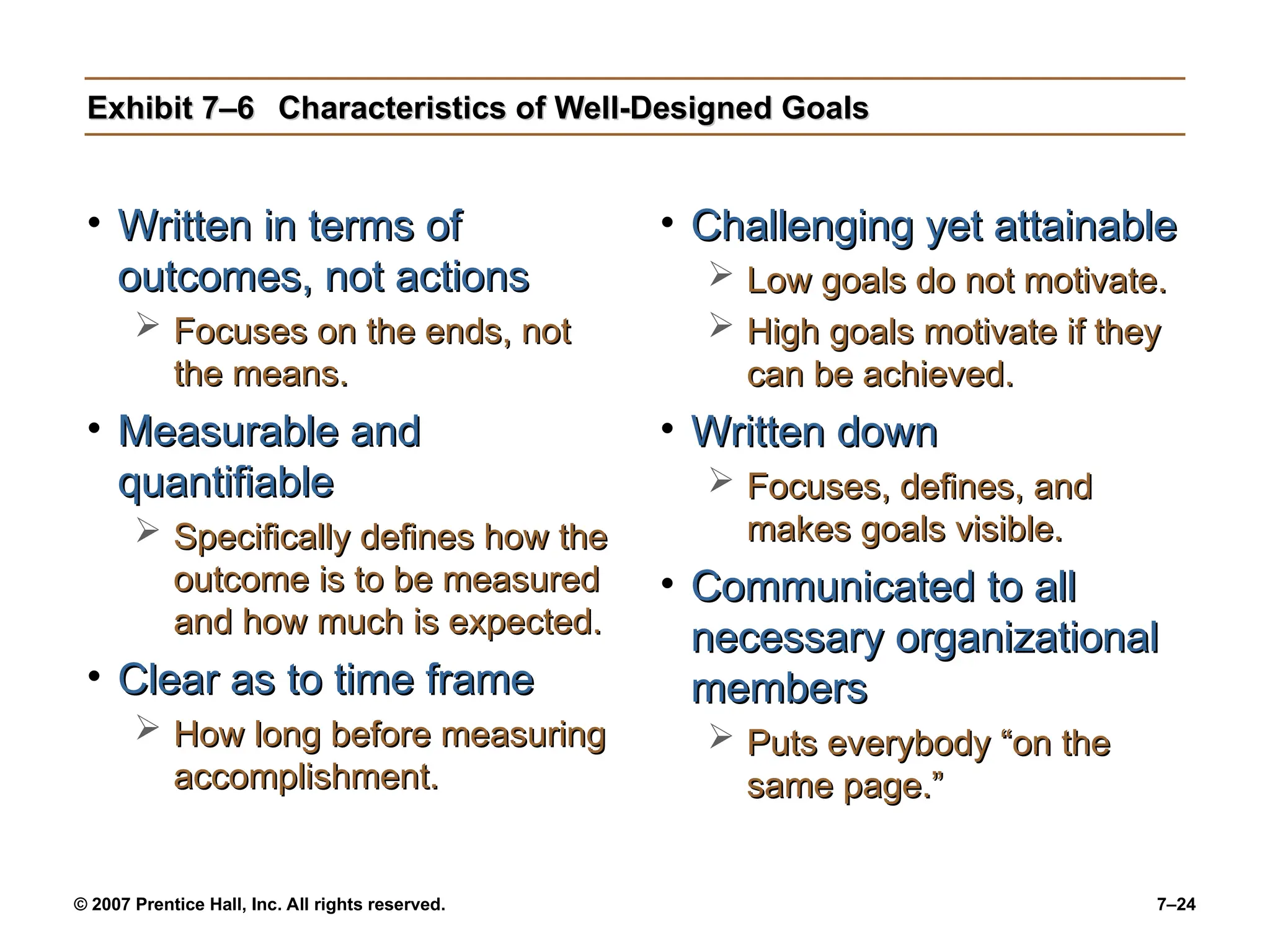 lec 4 planning and gols.ans goals , types of plans types of goal ...