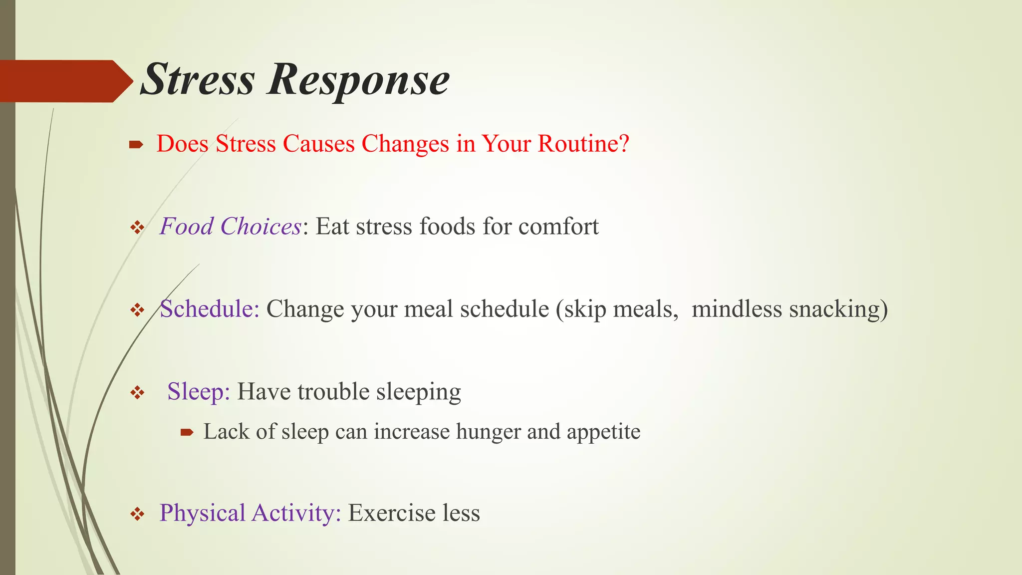 Stress and Obesity | PPTX