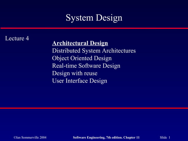 System Design | PPT
