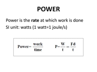 WORK POWER AND ENERGY | PPTX
