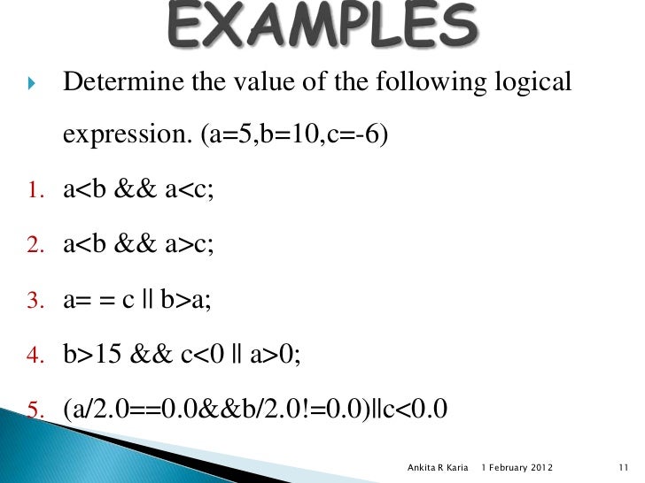 Operators and Expressions in Java
