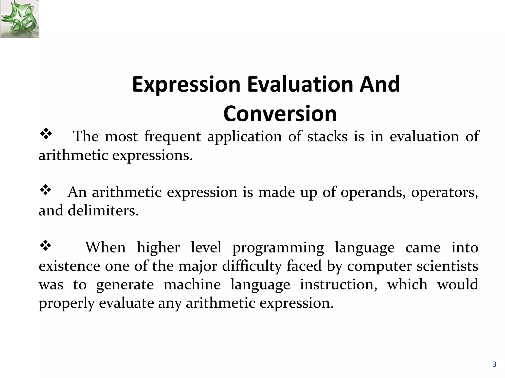 stacks in algorithems and data structure | PPT | Free Download